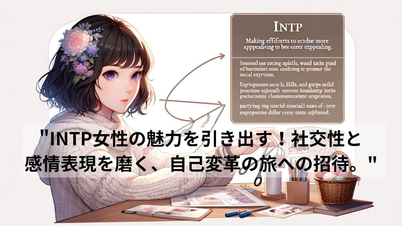 INTPの女性は意外とモテる？男性を惹きつける知性と深い洞察力 | 素朴な雑学で人生に彩を与えるブログ